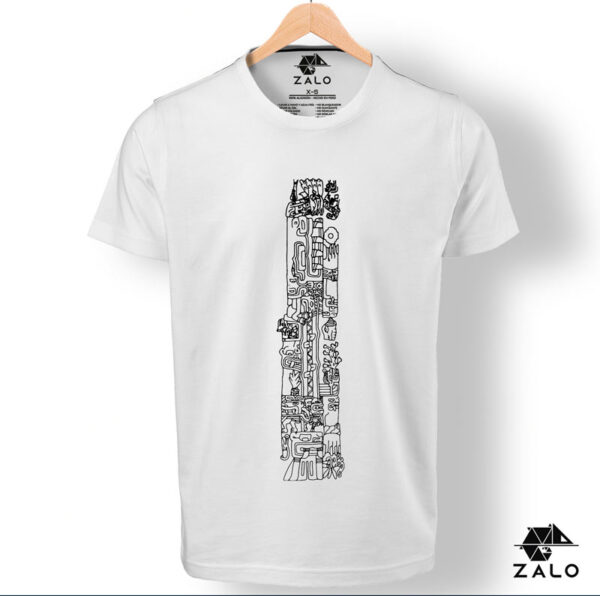 Diseño peruano estilo 6 - blanco - ZALO Tienda de polos estampados con ...